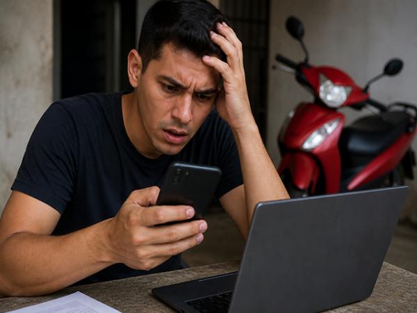 Sorriso: Homem perde R$ 3 mil tentando comprar Biz pelo Facebook - ClicHoje